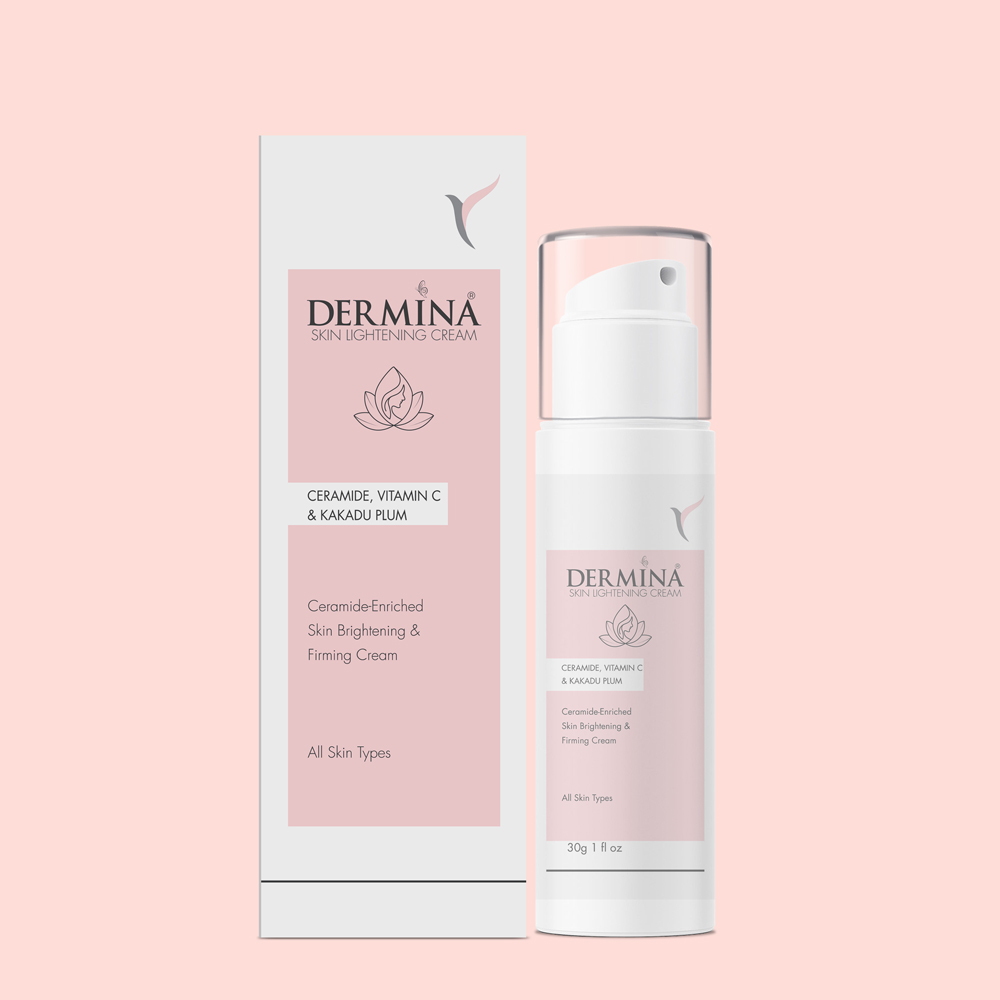 Buy Dermina’s Ceramide and Vitamin C infused Skin Lightening Cream ...
