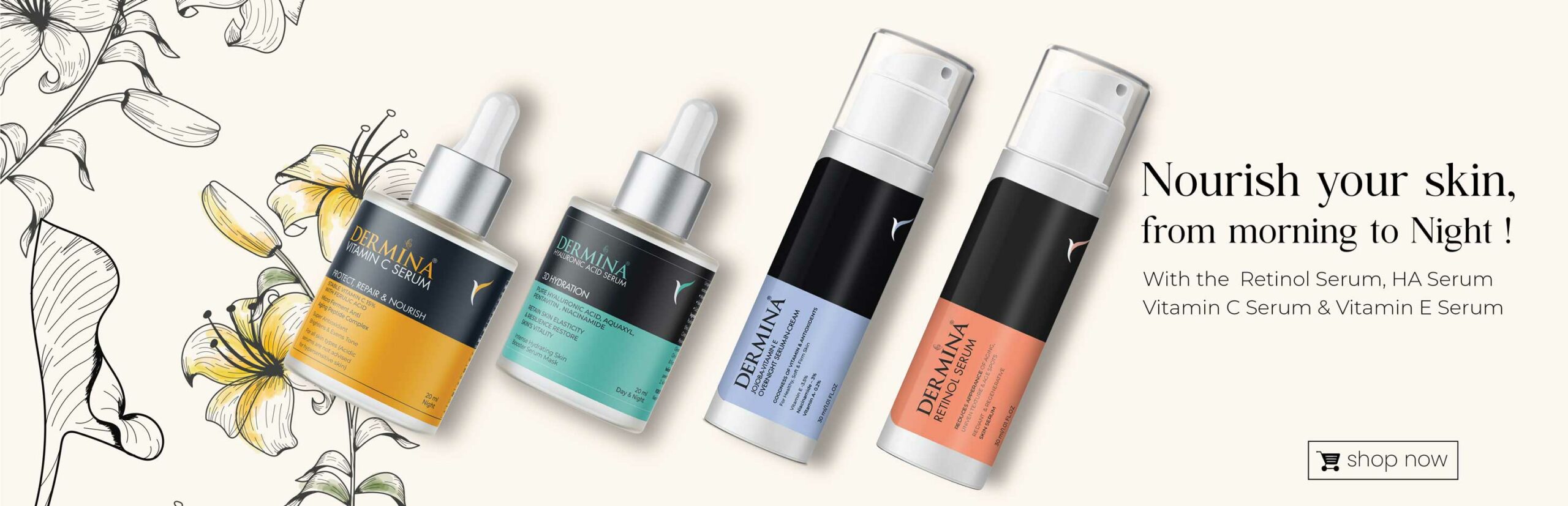 Dermina Skin & Beauty Care Products Online | Dermina - Intelligent Skincare