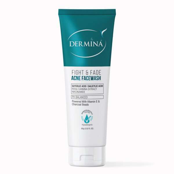 Buy Dermina Acne Facewash with Salicylic Glycolic & Niacinamide