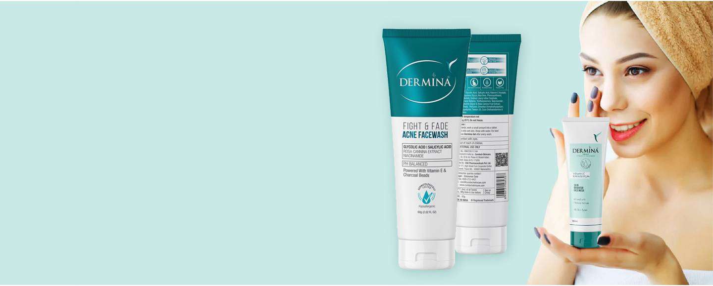 Buy Skin Care Serum Online | Men & Women at Dermina | Skin Care Products